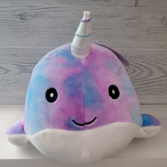 Squishmallows | Toys | New Squishmallows Kellytoy Narwhal Tie Dye 15 ...
